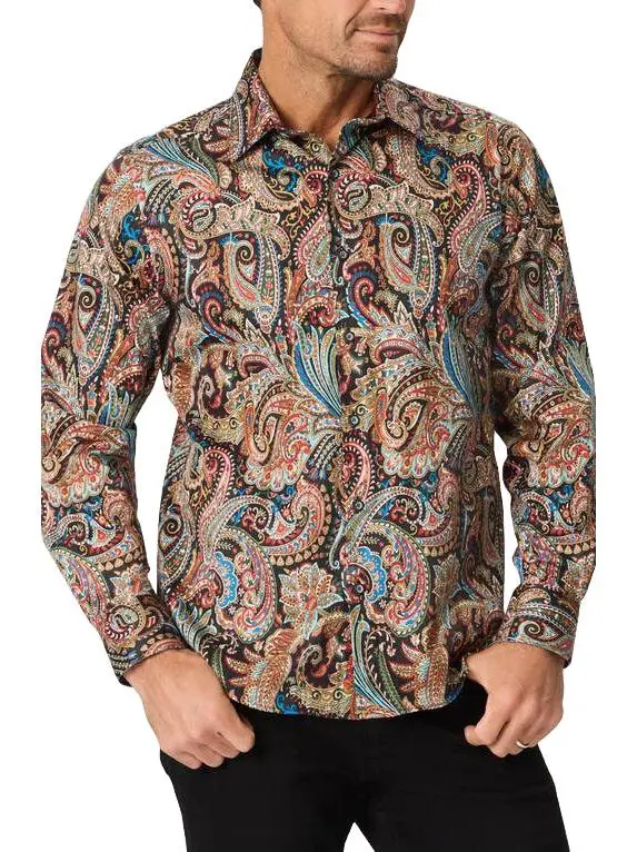 Robert Graham Ferncraw Long Sleeve Button Up Shirt - Multi