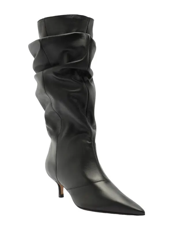 AREZZO Skyler Pointed Toe Boot - Black