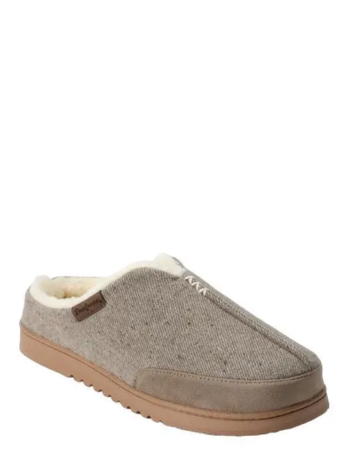 DEARFOAMS Aldan Clog Slippers With Df Adapt Technology - Fossil