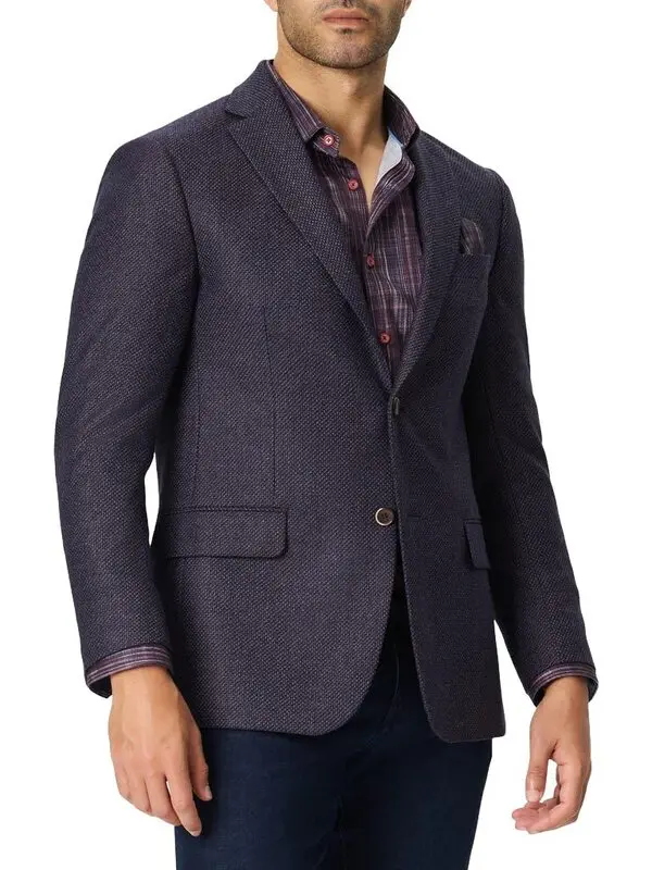 Robert Graham Arley Wool Blend Sportcoat - Berry