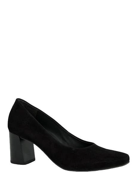 Paul Green Frisco Leather Pump - Black Suede