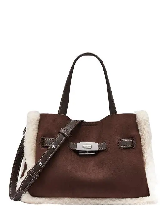 Dkny Bryar Small Satchel - Coffee Bean
