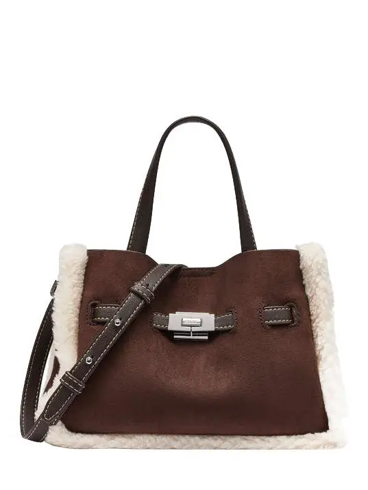 Dkny Bryar Small Satchel - Coffee Bean