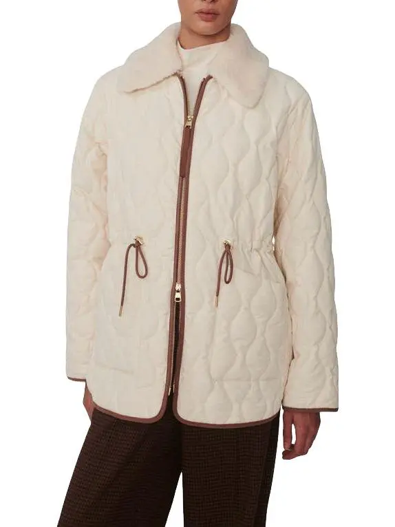 Varley Bartley Quilted Jacket - Parchment