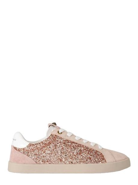 Kurt Geiger Britton Glitter Sneakers - Open Brown