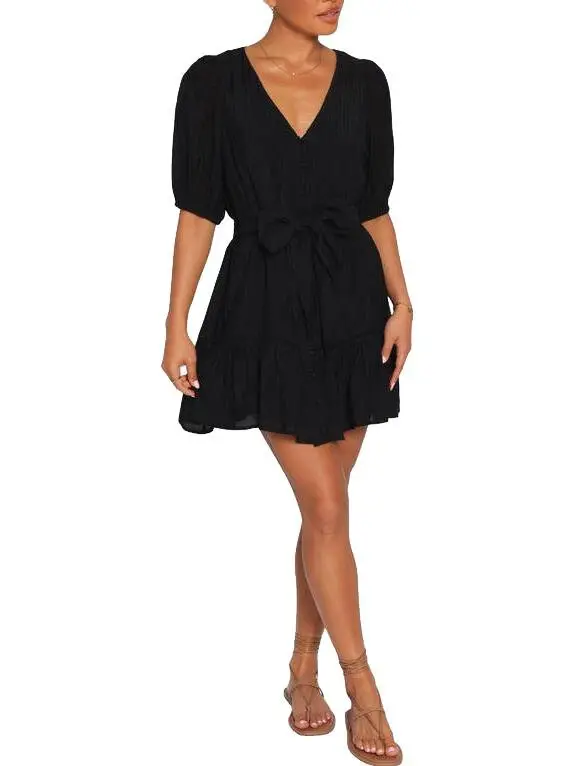 PETAL & PUP Arbon Minidress - Black