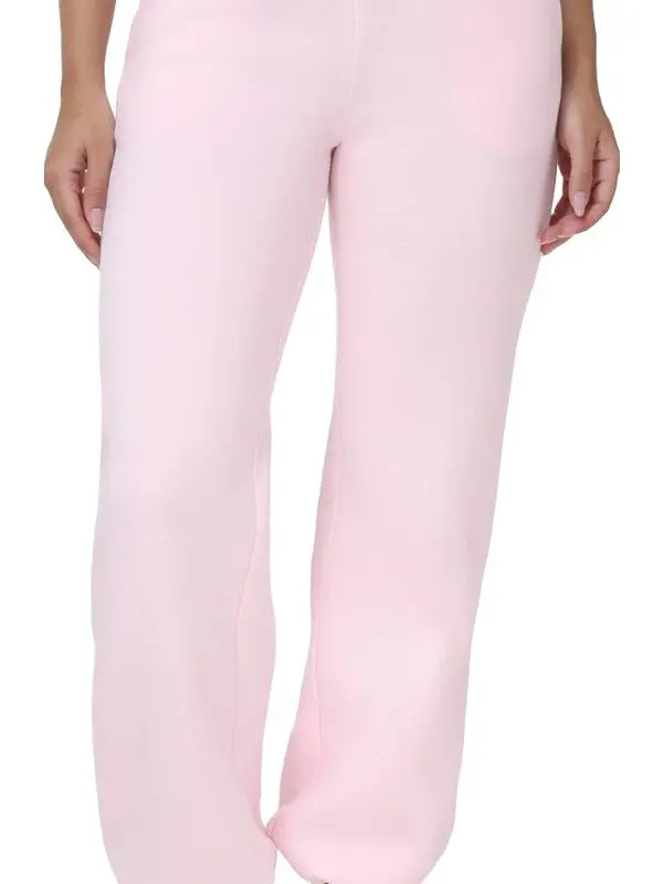 Juicy Couture Soft Cozy Bubble Leg Sweatpant - Soft Glow