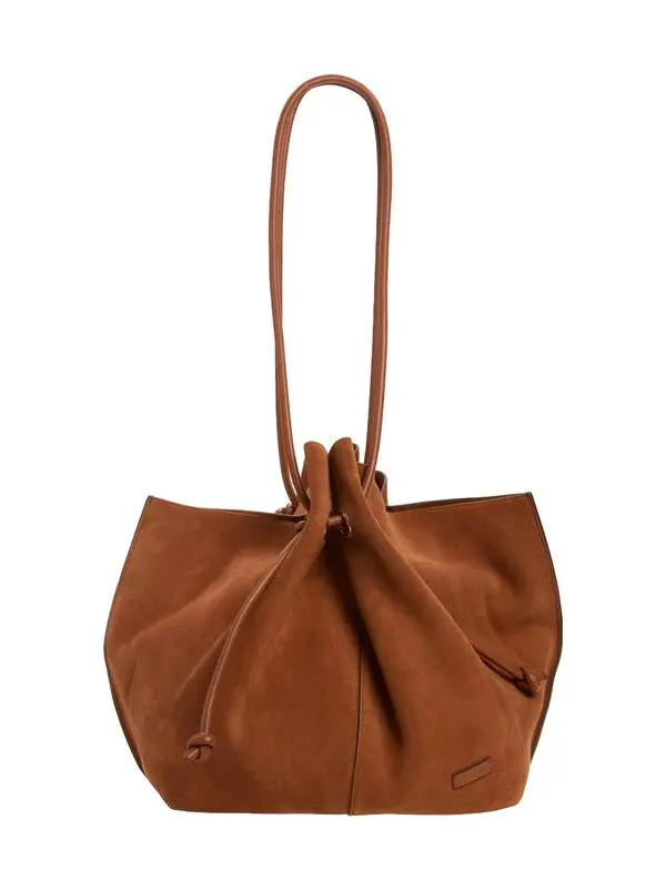 Farm Rio Suede Tote - Cuoio