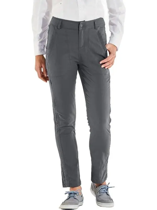 Coolibar Caleta Upf 50+ Fishing Pants - Obsidian