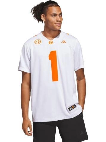 Adidas Tennessee Volunteers Away Premier Jersey - White