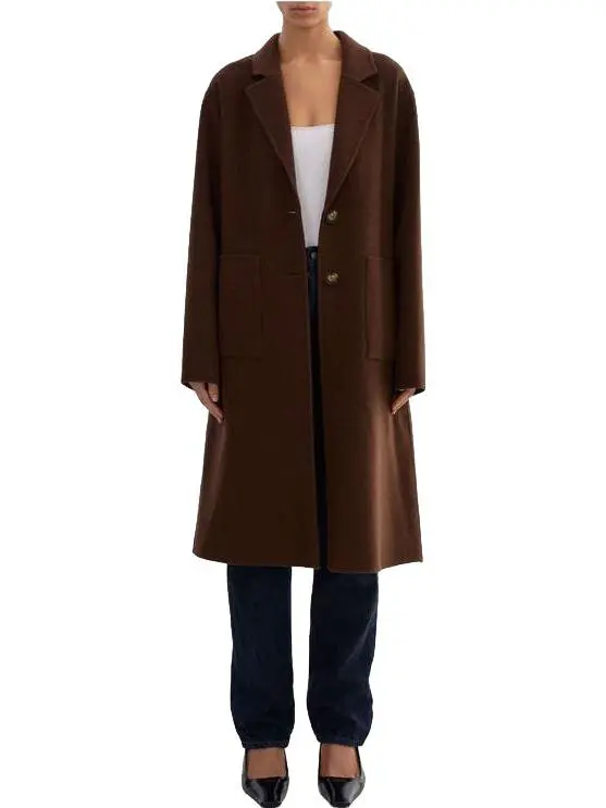 LAMARQUE Katie | Reversible Wool Coat - Leopard