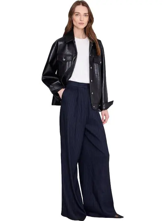 ANINE BING Rory Leather Jacket - Black