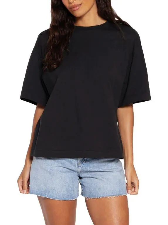 NUUDS Roomy Cotton T-shirt - Black