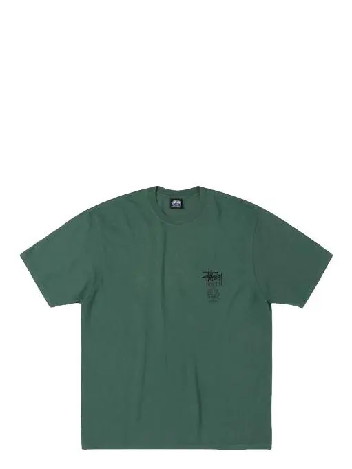 StÜssy Swim Out Pigment Dyed Tee Shirt - Pine