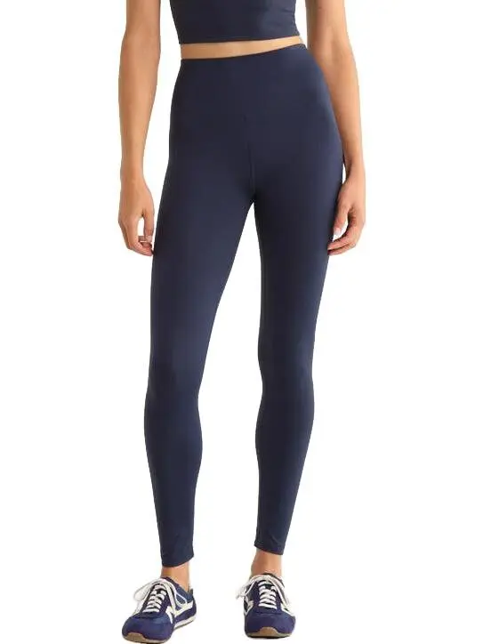 Splits59 Sprint Rigor High Waist 7\/8 Leggings - Indigo