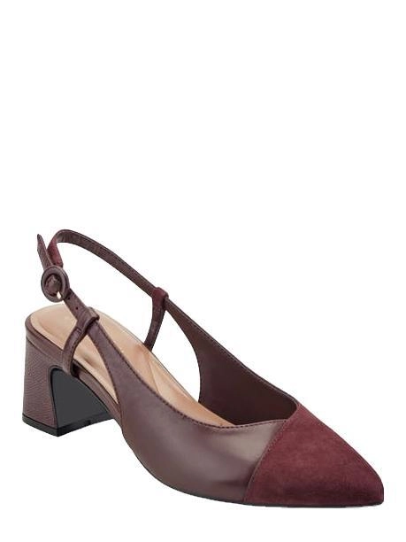 Easy Spirit Nailah Slingback Pump - Dark Red