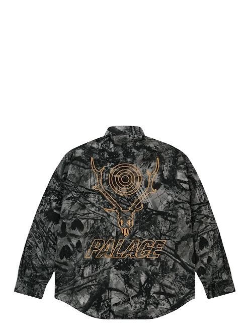 PALACE X South2 West8 Shirt - Black Camo
