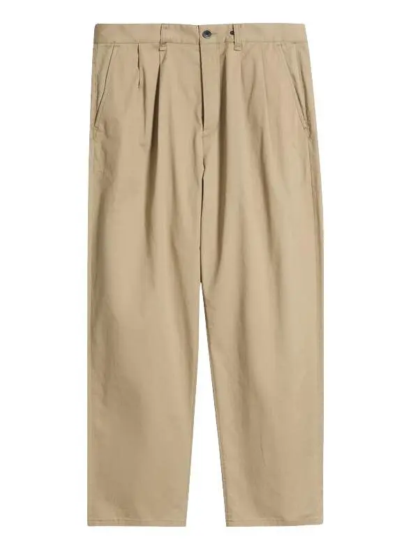Rag & Bone Baggy Pleated Twill Chinos - Wtaup