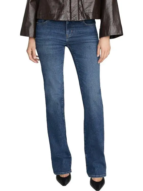FRAME The Pixie Petite Bootcut Jeans - Showdown
