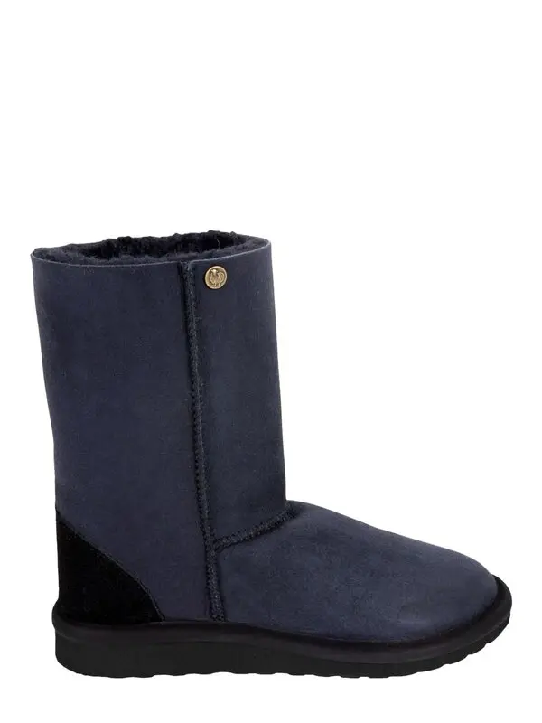 CELTIC & CO. British Original Celt Shearling Boots - Navy