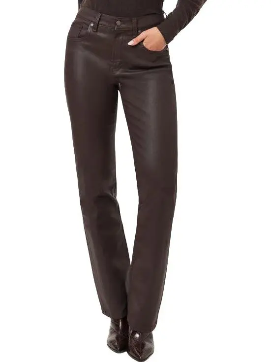 Habitual Logan Coated Bootcut Jeans - Walnut