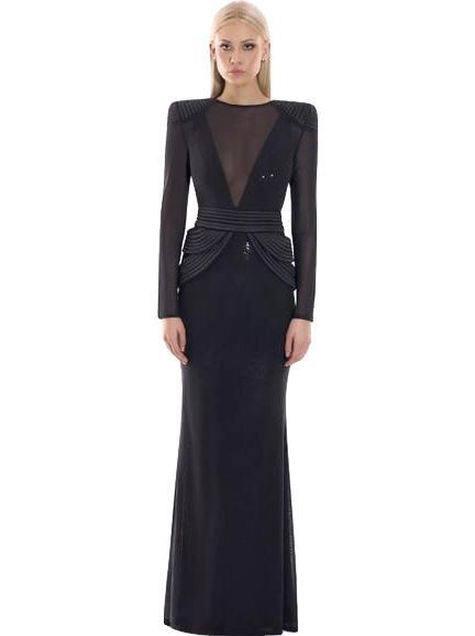 ZHIVAGO Mimicry Pc Gown - Black