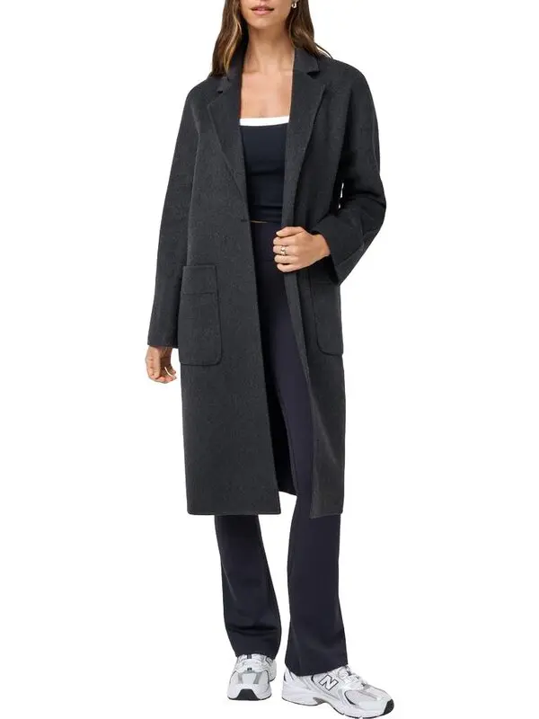 Travis Mathew Locals Only Coat - Heather Charcoal