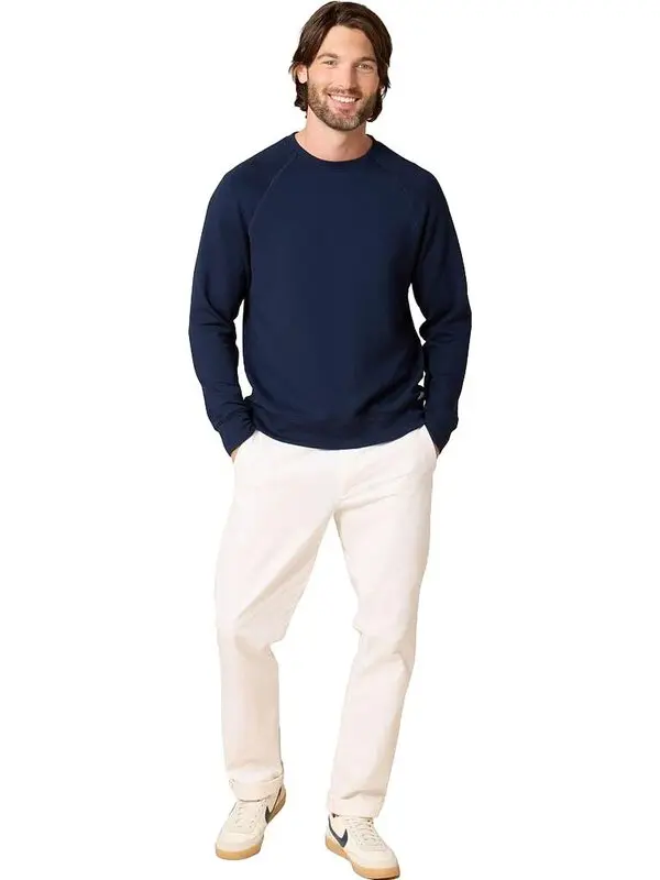 SOFTIES Dreamtech Athleisure Raglan Crew Neck - Midnight
