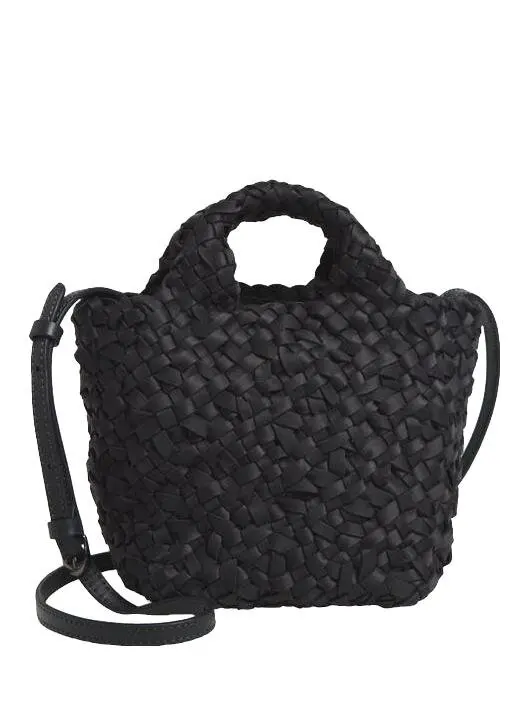NAGHEDI St. Barths Petit Woven Tote - Ash