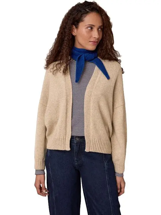 CELTIC & CO. Supersoft Weekend Cardigan - Oatmeal Marl