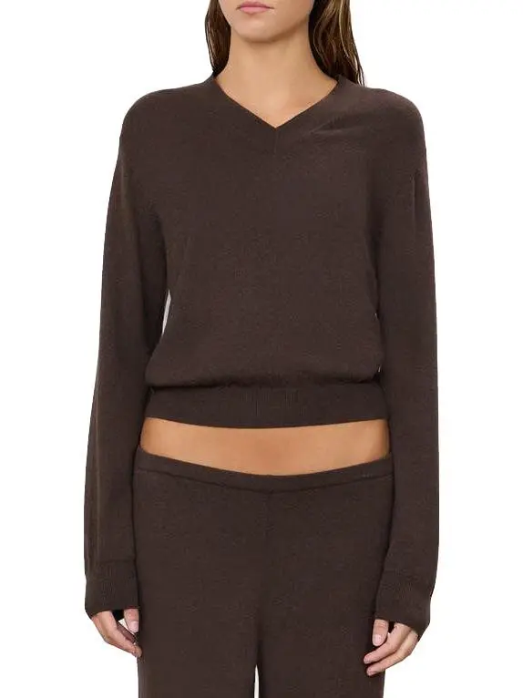 Eterne Lennox V-neck Sweater - Mushroom