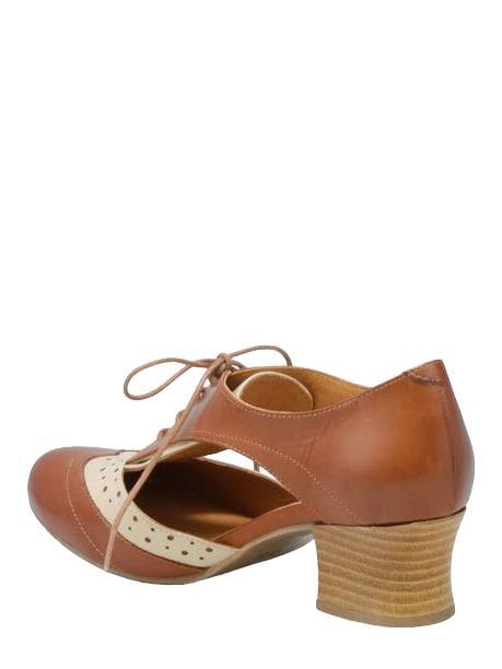 Miz Mooz Fleur Cutout Pump - Brandy