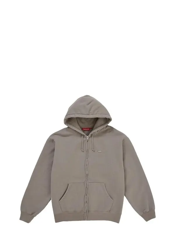 Supreme Small Box Zip Up Hooded Sweatshirt - Green