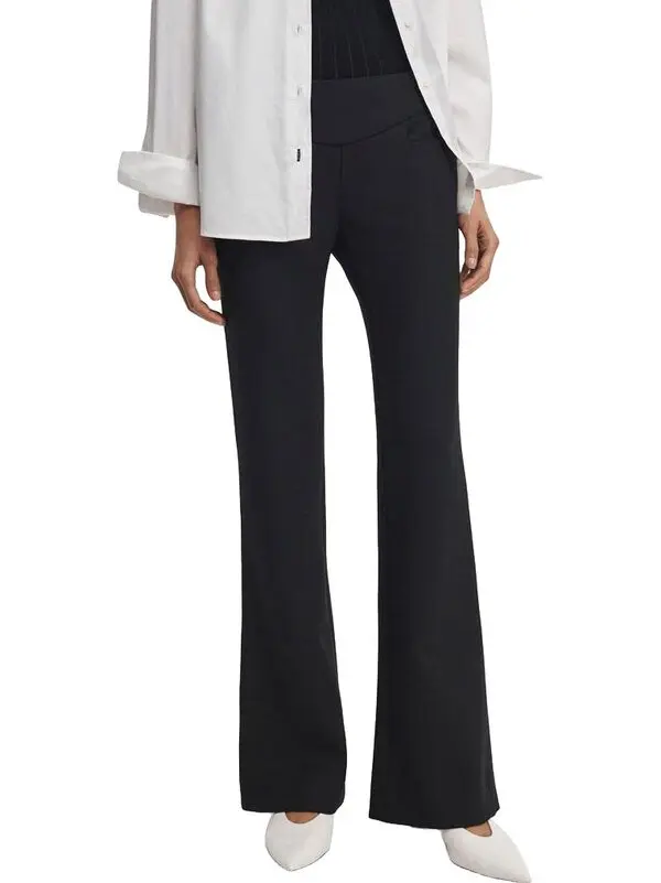 Rag & Bone Demi Flare Leg Pants - Black
