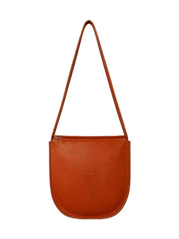 Écotorie Sissy Leather Crossbody Bag - Rust