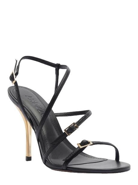 AREZZO Lilian Strappy Stiletto Sandal - Black
