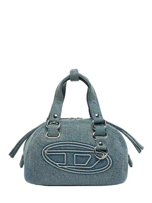 DIESEL® 1dr Dome Soft Crossbody Bag - Denim