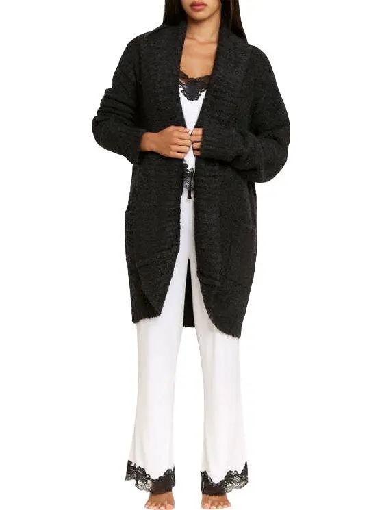 Honeydew Intimates Ready To Relax Cardigan - Black