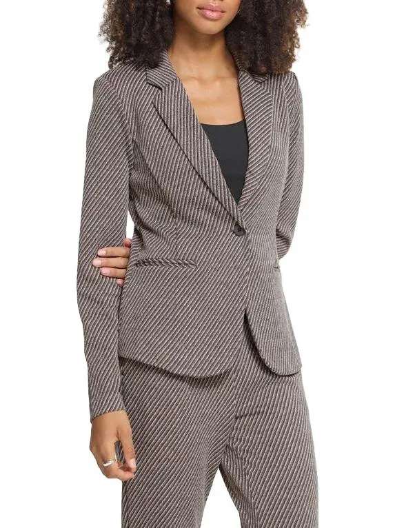 ICHI Ihkate One-button Blazer - Java/almond Milk