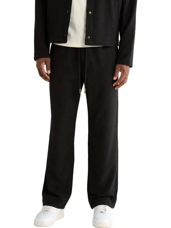HONOR THE GIFT Nep Yarn Pants - Black