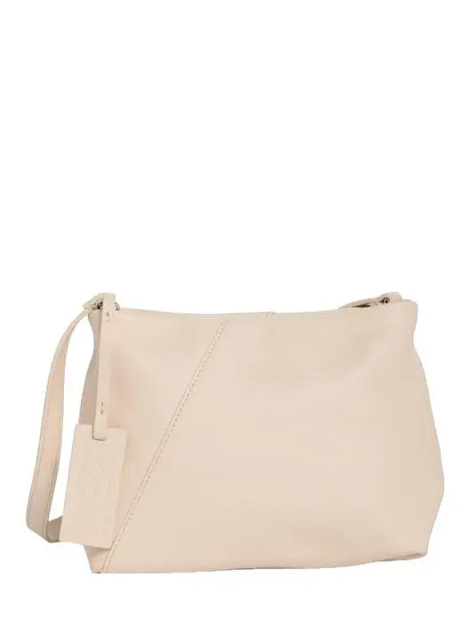 MAISON MARGIELA Folded Leather Shoulder Bag - Tapioca