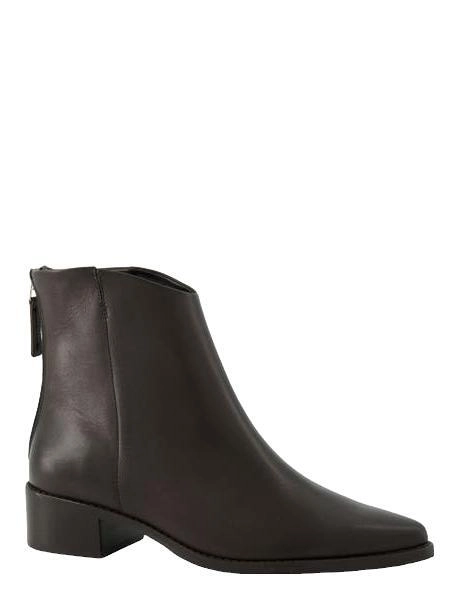 Paul Green Fiona Leather Bootie - Espresso Leather