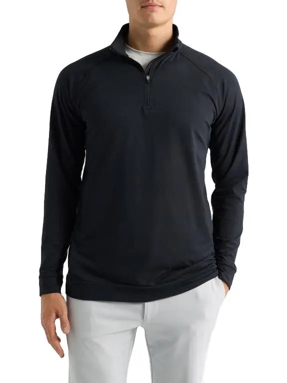 SWANNIES Colt Quarter Zip Pullover - Black
