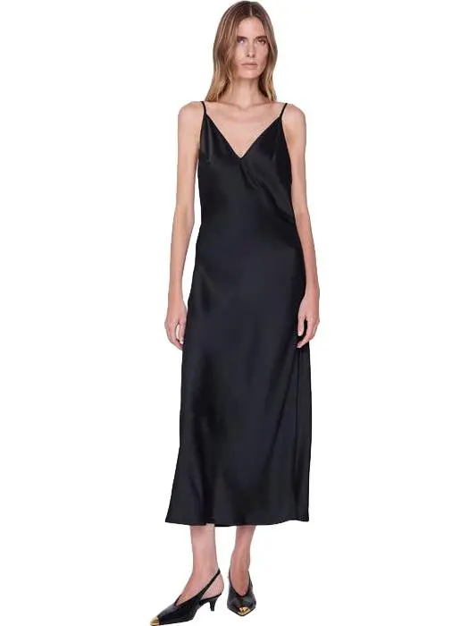 ANINE BING Blanca Midi Dress - Black