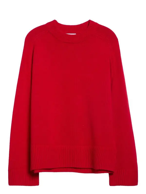 REISS Riley Wool & Cashmere Sweater - Red