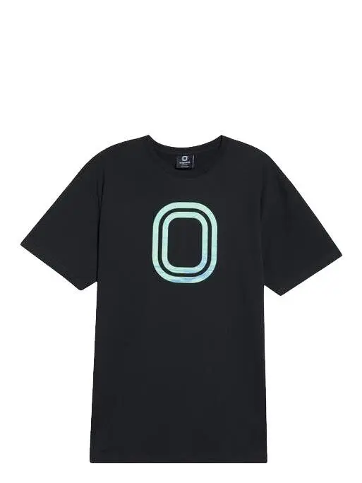 OVERTIME Motion Graphic T-shirt - Black