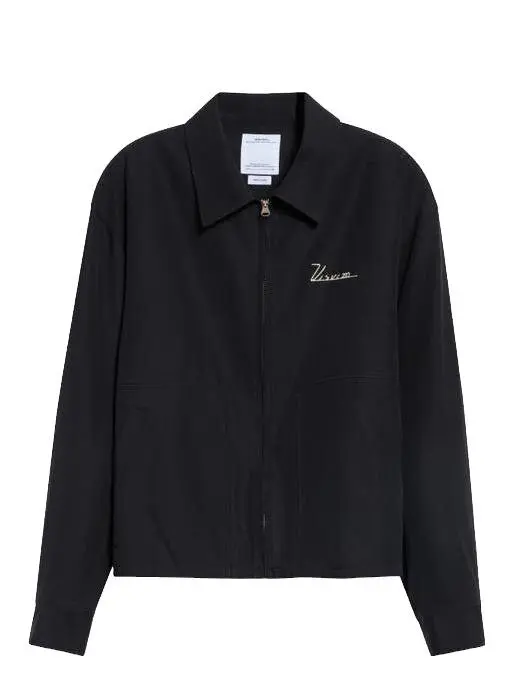 Visvim Somer Silk & Wool Zip Jacket - Black