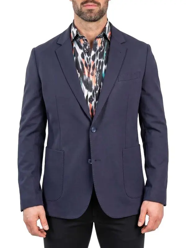MACEOO Descartes Unconstructed Blazer - Blue