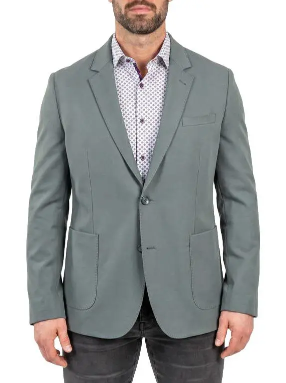 MACEOO Descartes Unconstructed Sport Coat - Green