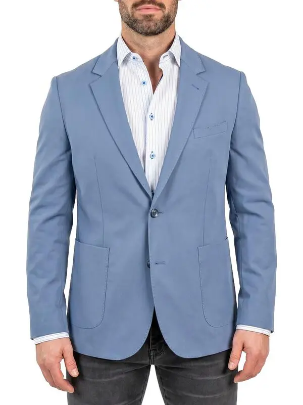 MACEOO Descartes Unconstructed Blazer - Blue